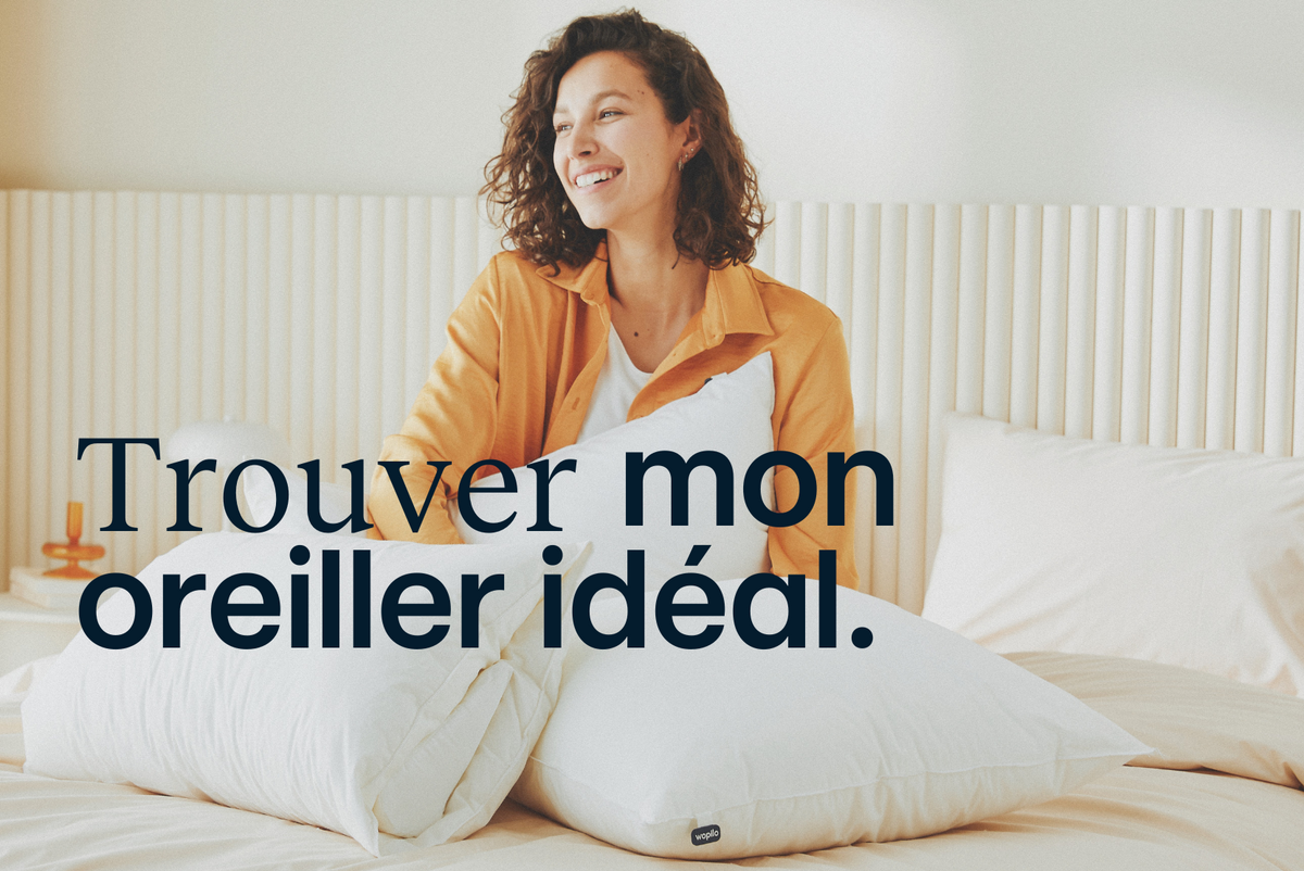 Oreiller confortable et moelleux de qualité | Wopilo